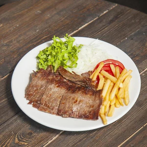 Doner Beef on Plate
